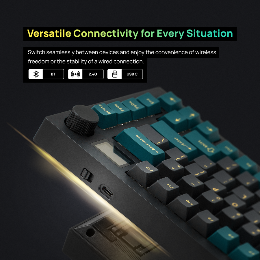 Mistel MD750 Delight RGB BT Devil Green Mech-Keyboard
