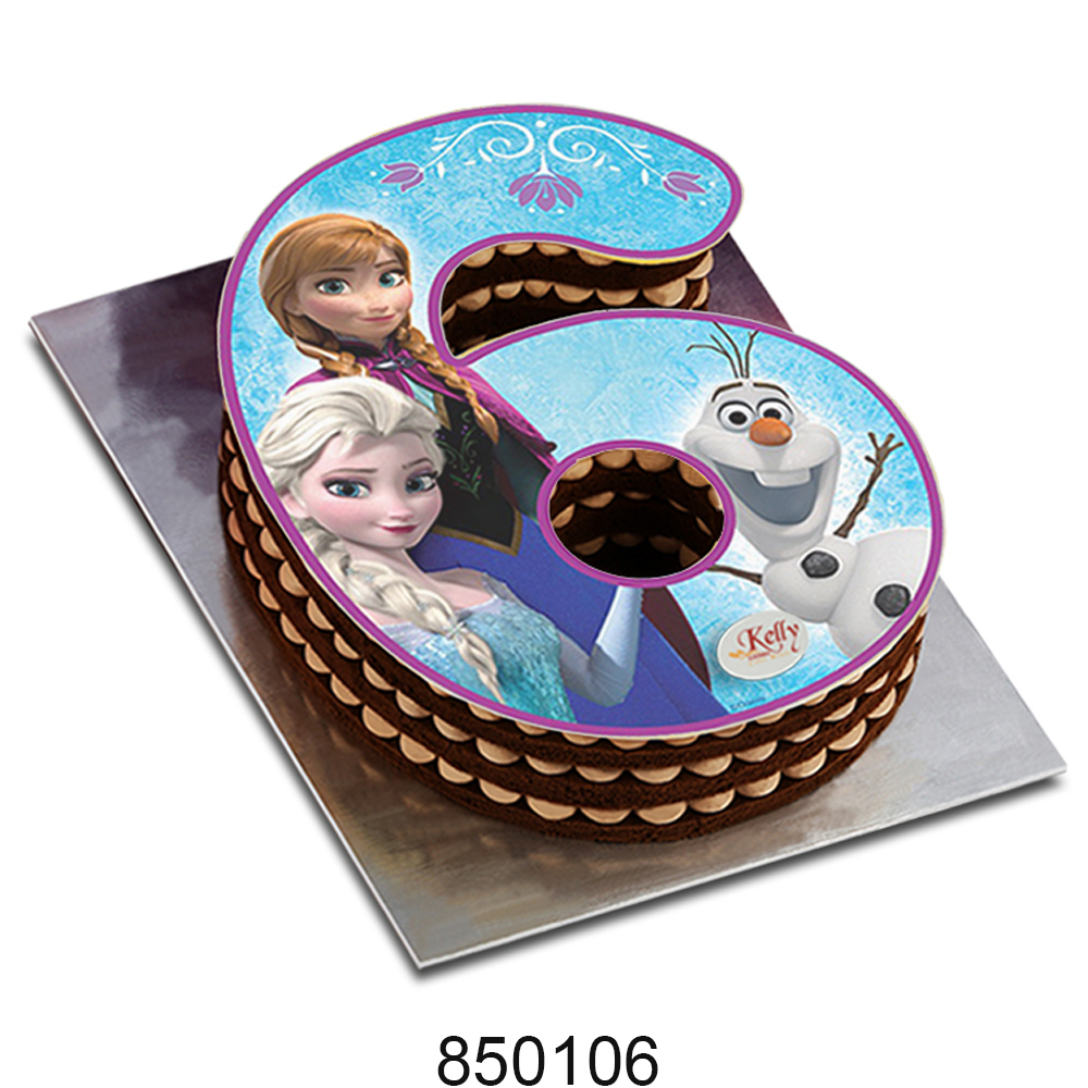 No.6 Frozen Edible Image Cake