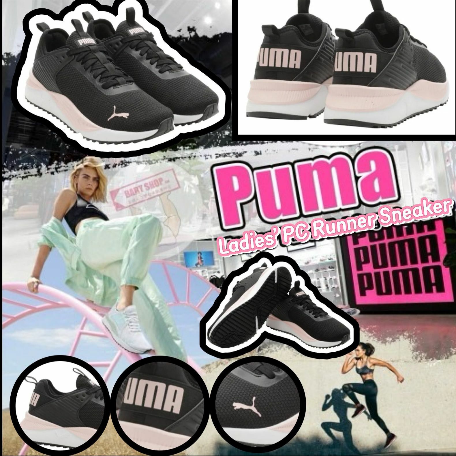 【預購】PUMA PC Runner F072203 女裝波鞋