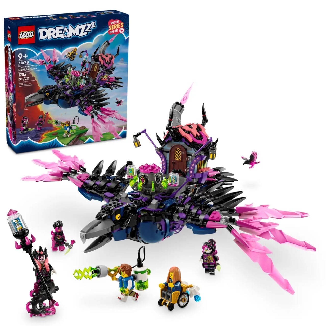 LEGO 71478 奈何女巫的暗夜渡鴉 LEGO® DREAMZzz 系列