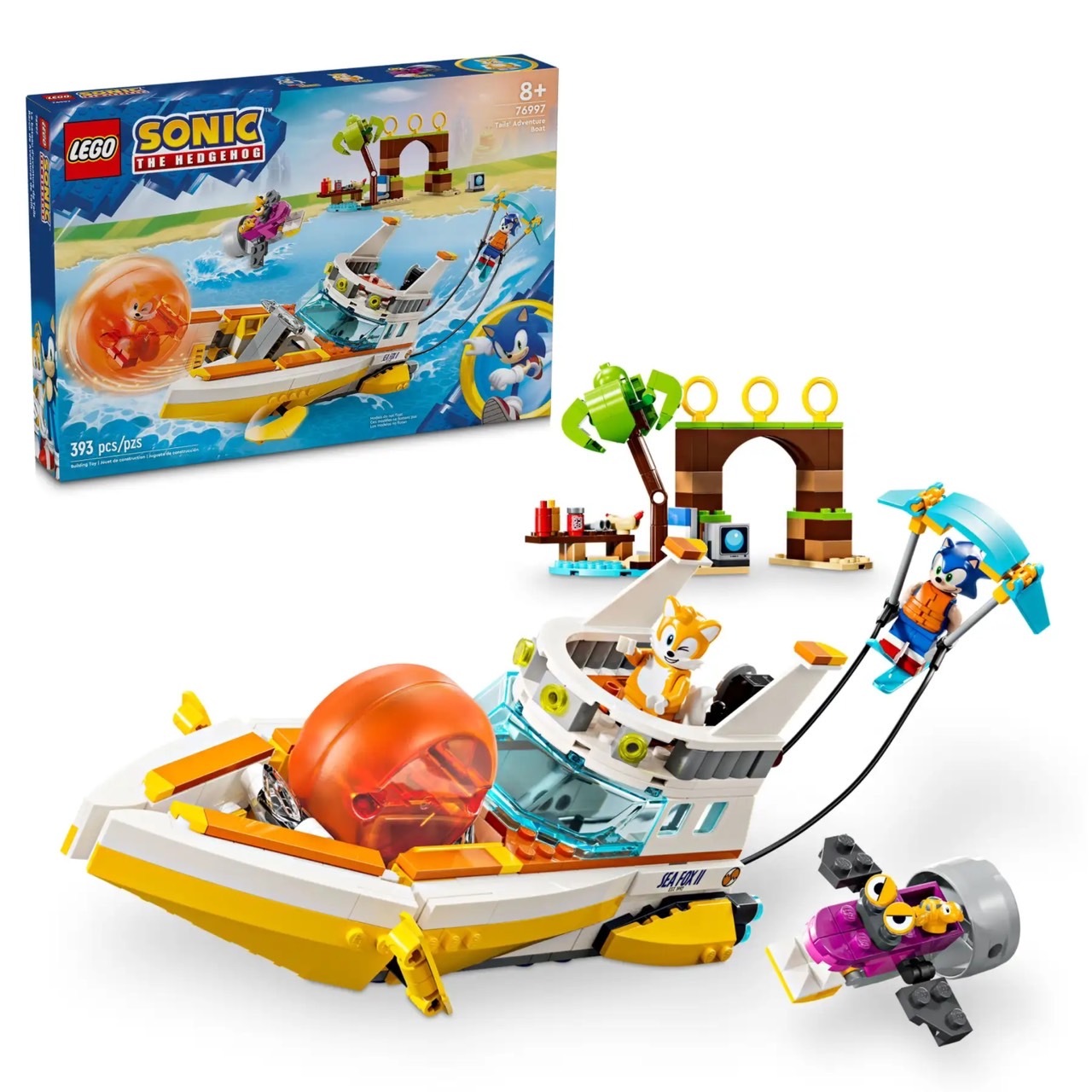 LEGO 76997 塔爾斯的冒險船 LEGO® Sonic 系列