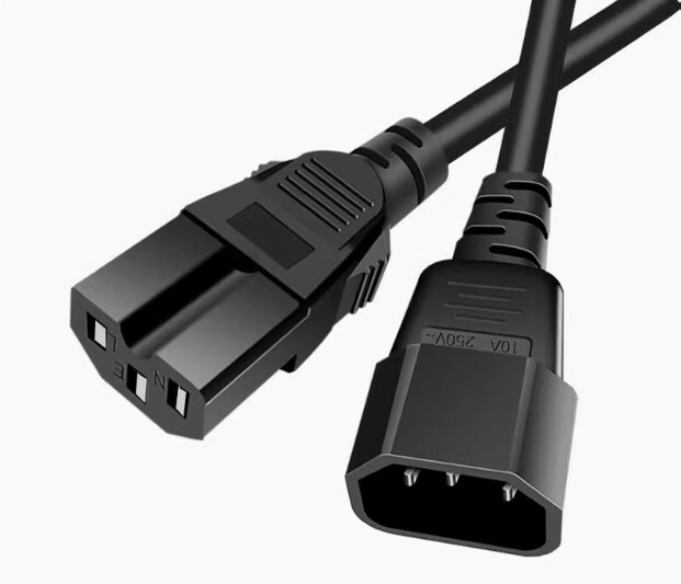 Power Extension Cord - C14 To C15