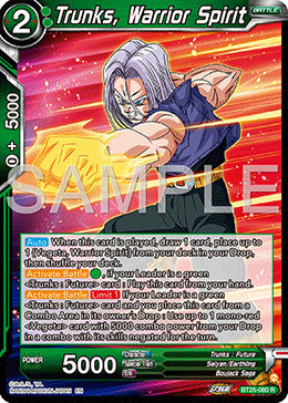 BT25-080 Trunks, Warrior Spirit