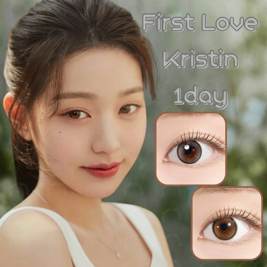 HAPA KRISTIN 1DAY – FIRST LOVE KRISTIN 2色（10片裝）｜每日即棄彩妝