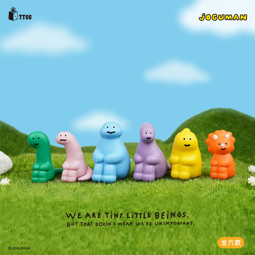 JOGUMAN-坐姿公仔(一中盒)