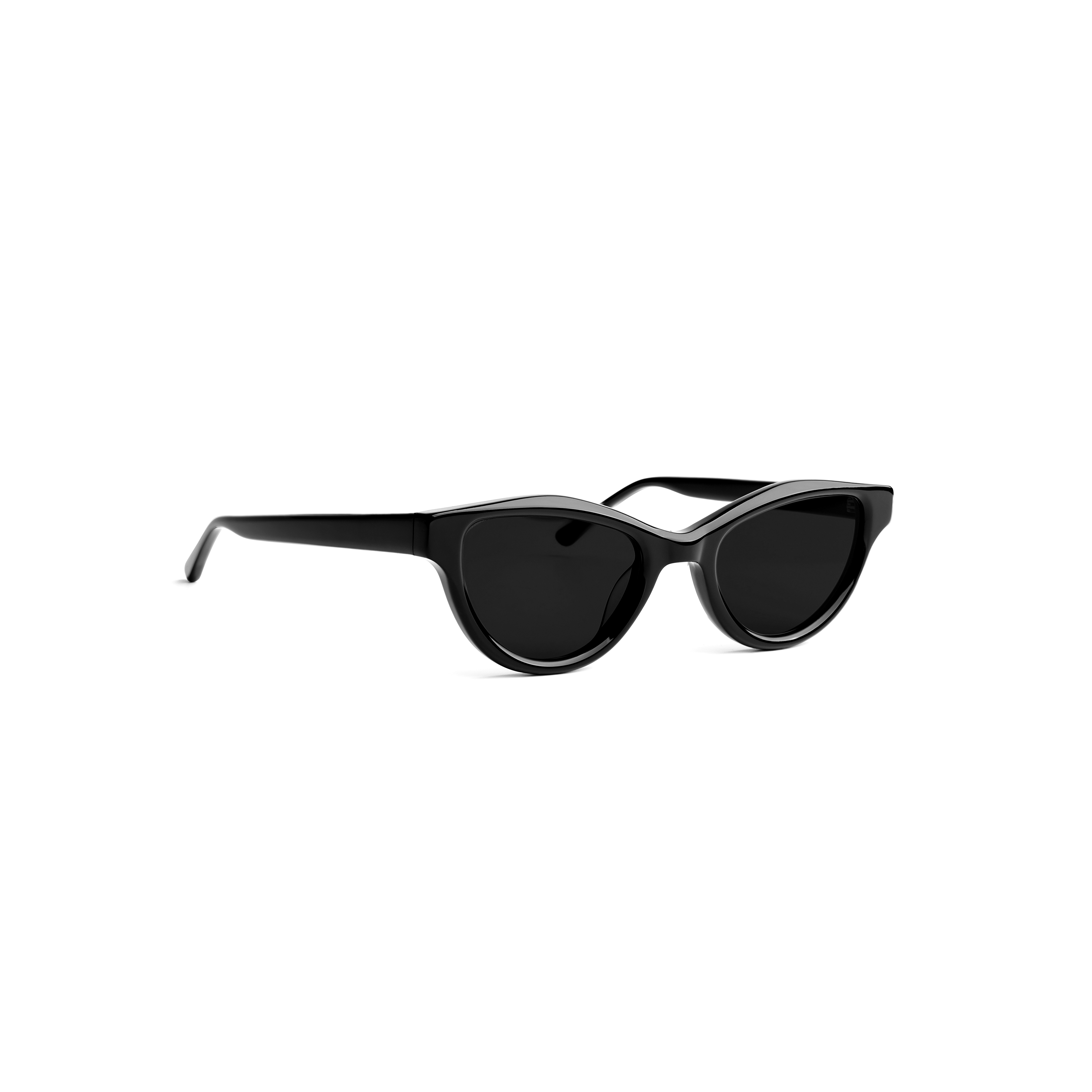 A-06 / PERSE CAT EYE SHADES BLACK