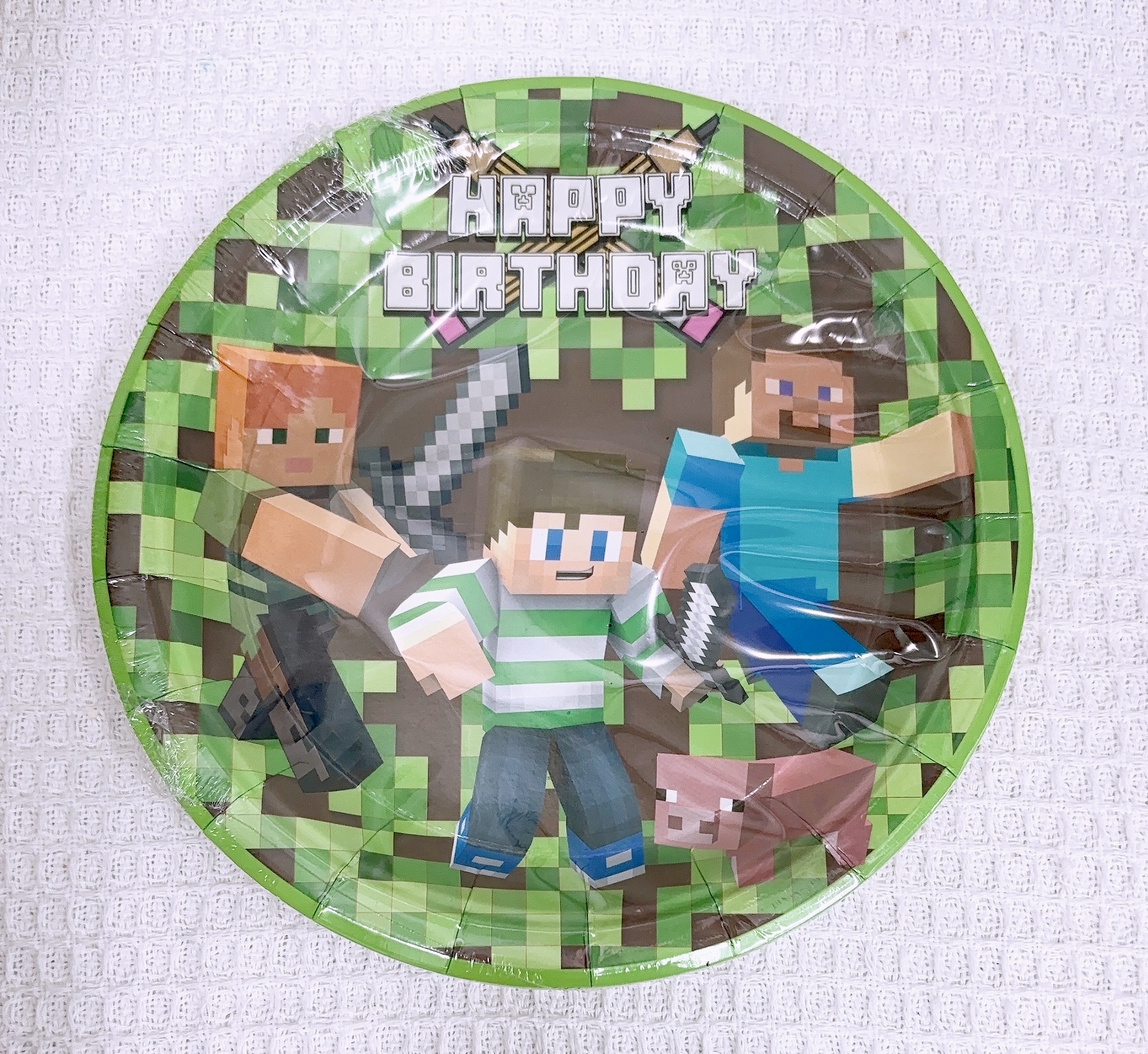 Minecraft紙碟10隻