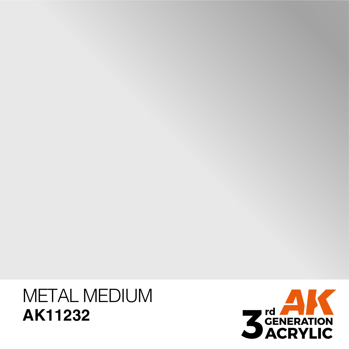 [現貨]AK - 水性壓克力顏料 3rd METAL MEDIUM – AUXILIARY