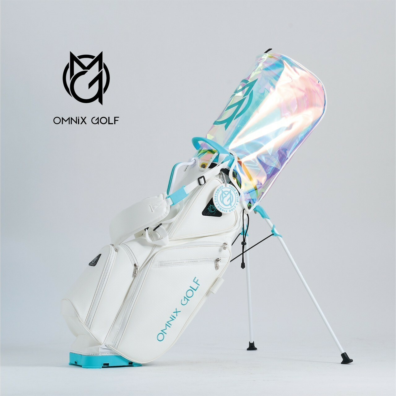 OMNIX GOLF 湖水綠腳架袋