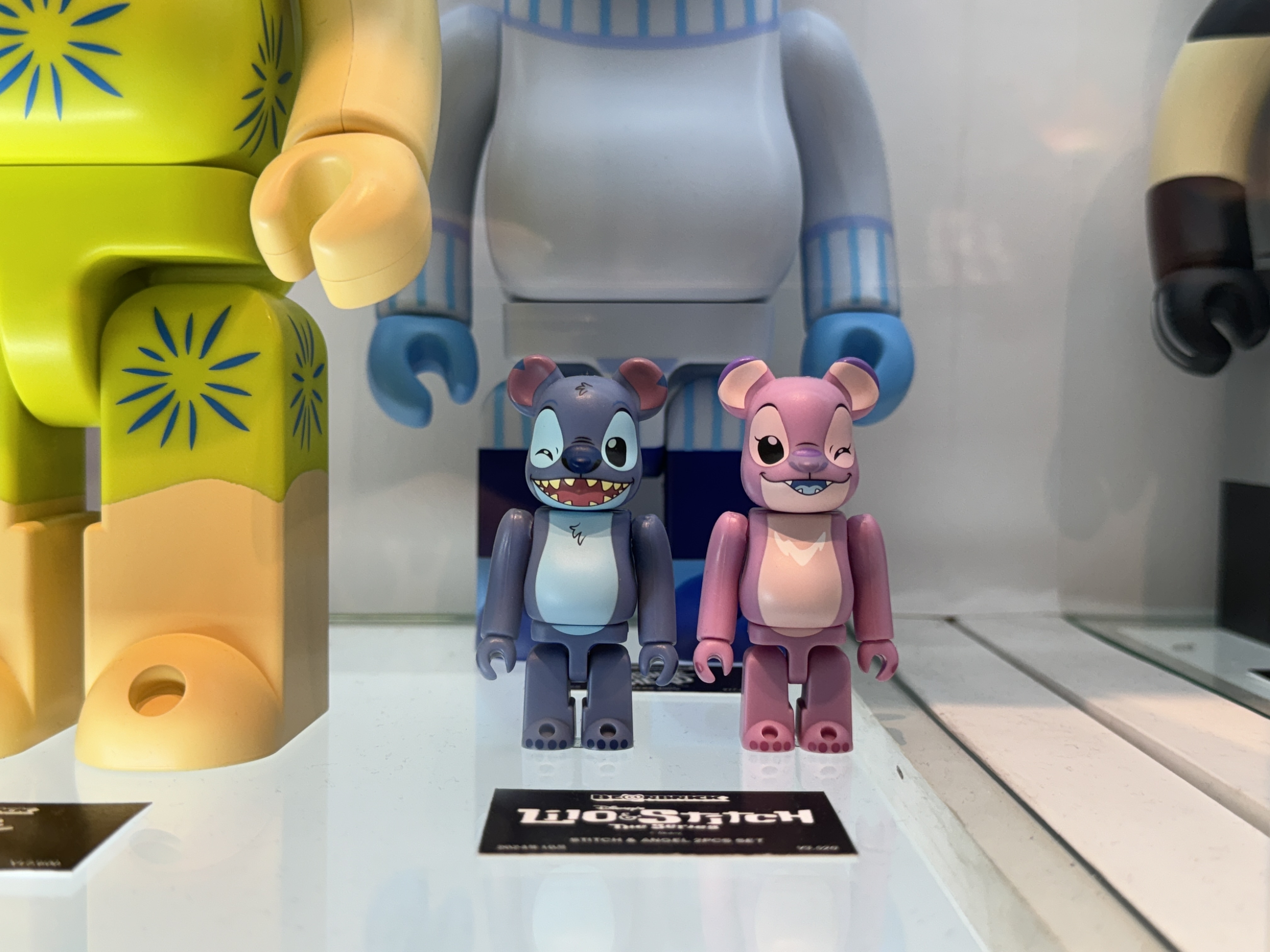 🎏預訂🎏Bearbrick 100% STITCH & ANGEL 2PCS SET