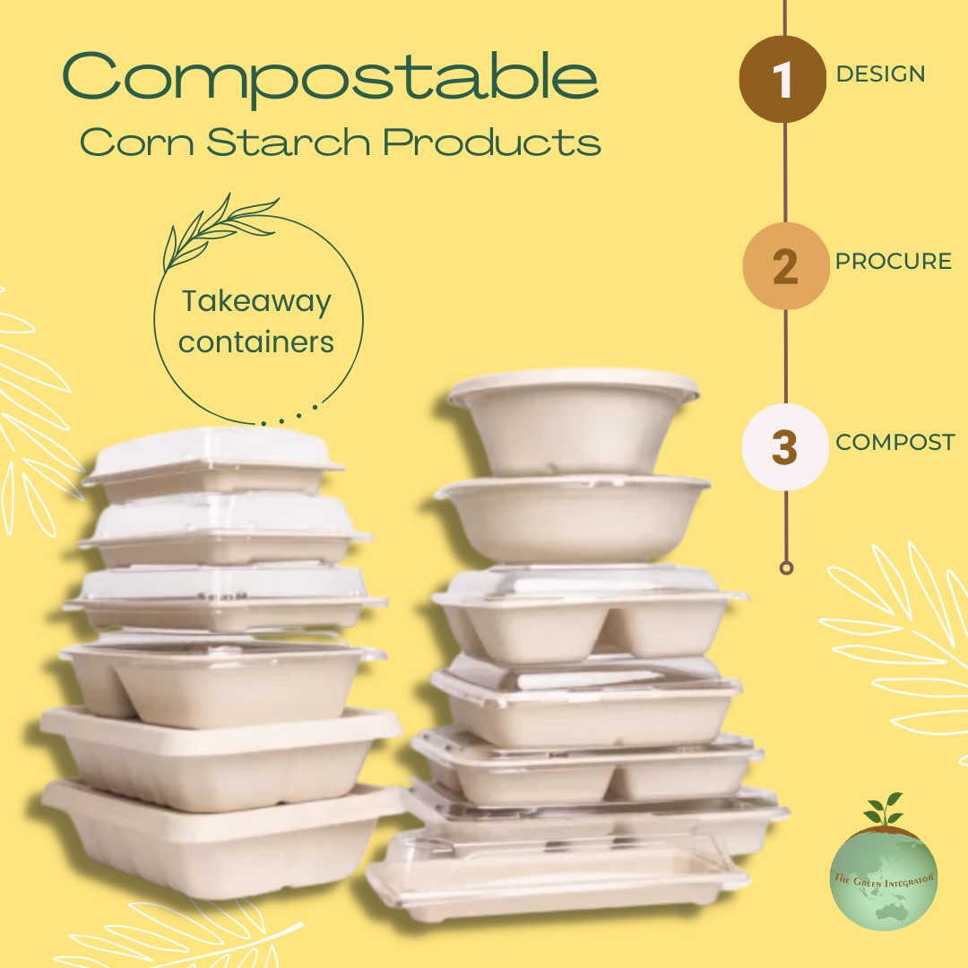 Compostable Corn Starch Products