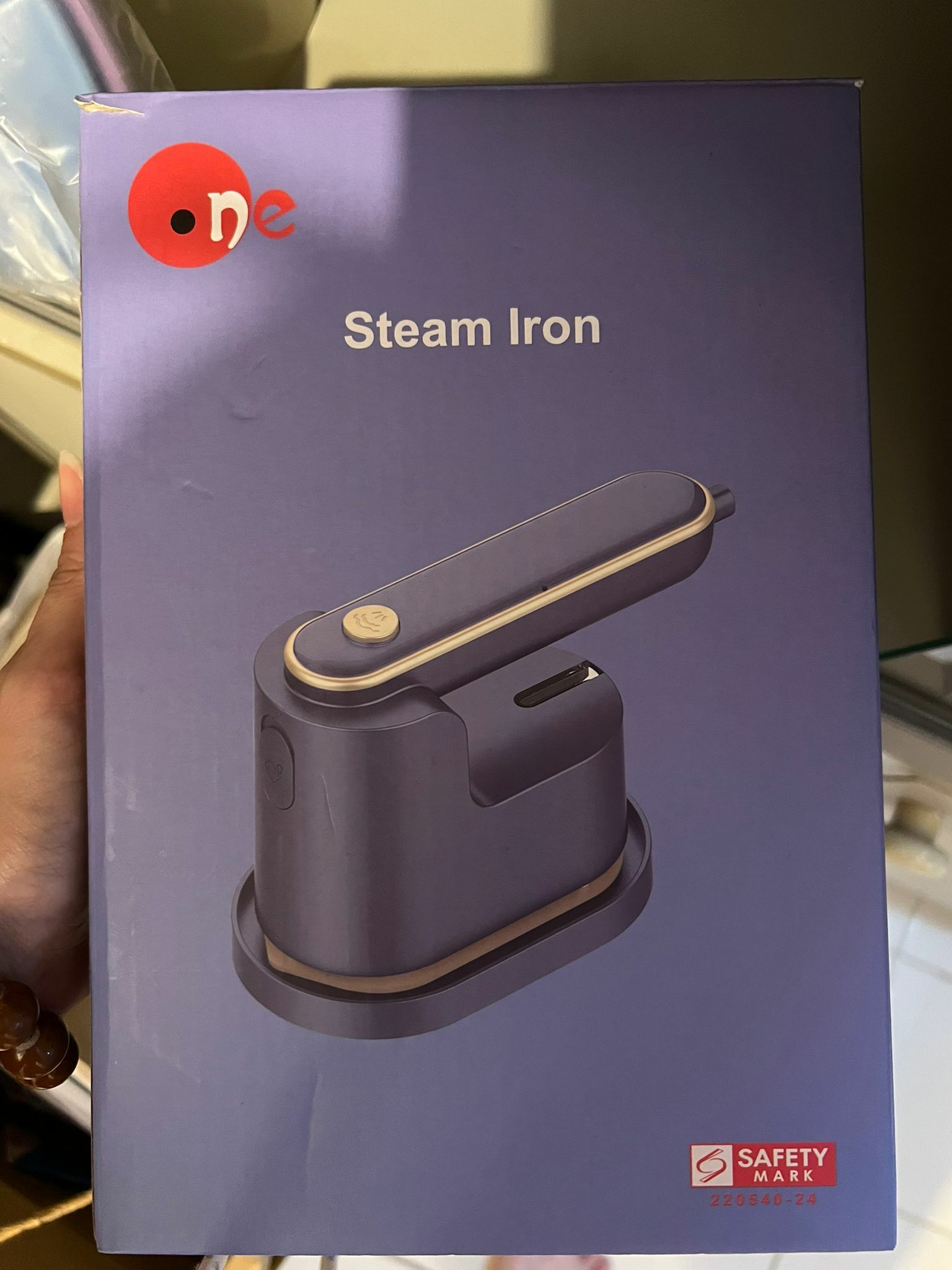 1 STEAM IRON PURPLE (RYAN)