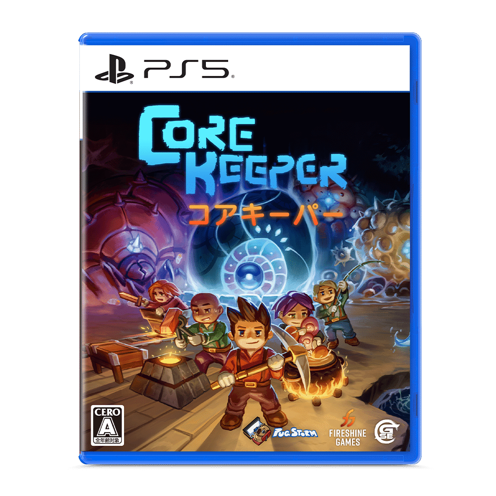PS5 Core Keeper 核心守護者 中英日韓文版 (日文封面)