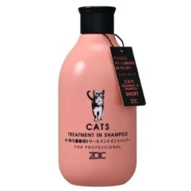 ZOIC 中．短毛貓用 專業洗毛液 300ml