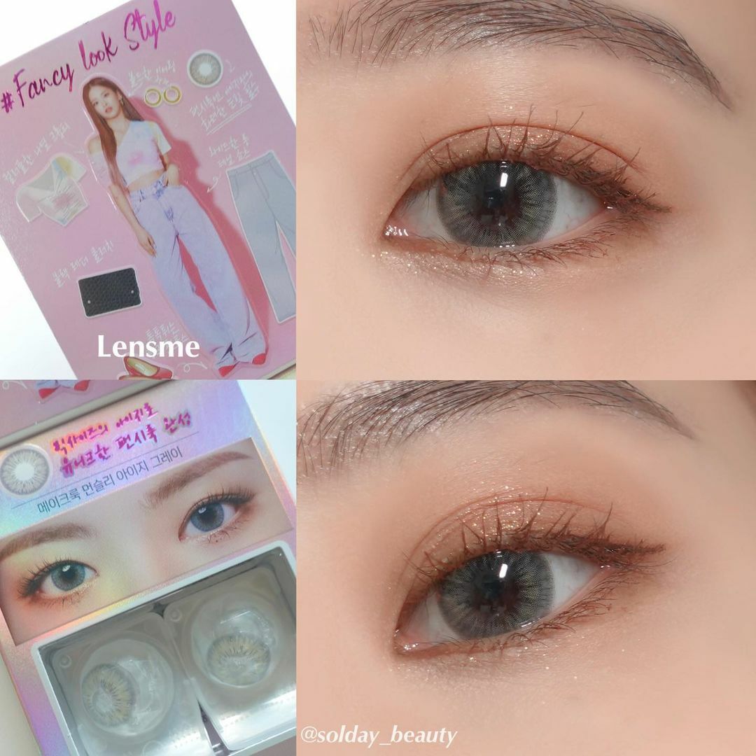 LensMe MakeLook Month 2P Eyegee Gray