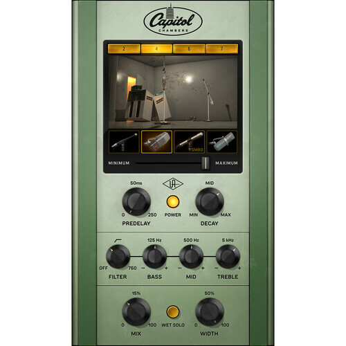 Universal Audio UAD Capitol Chambers Plugins 效果器 序號下載版
