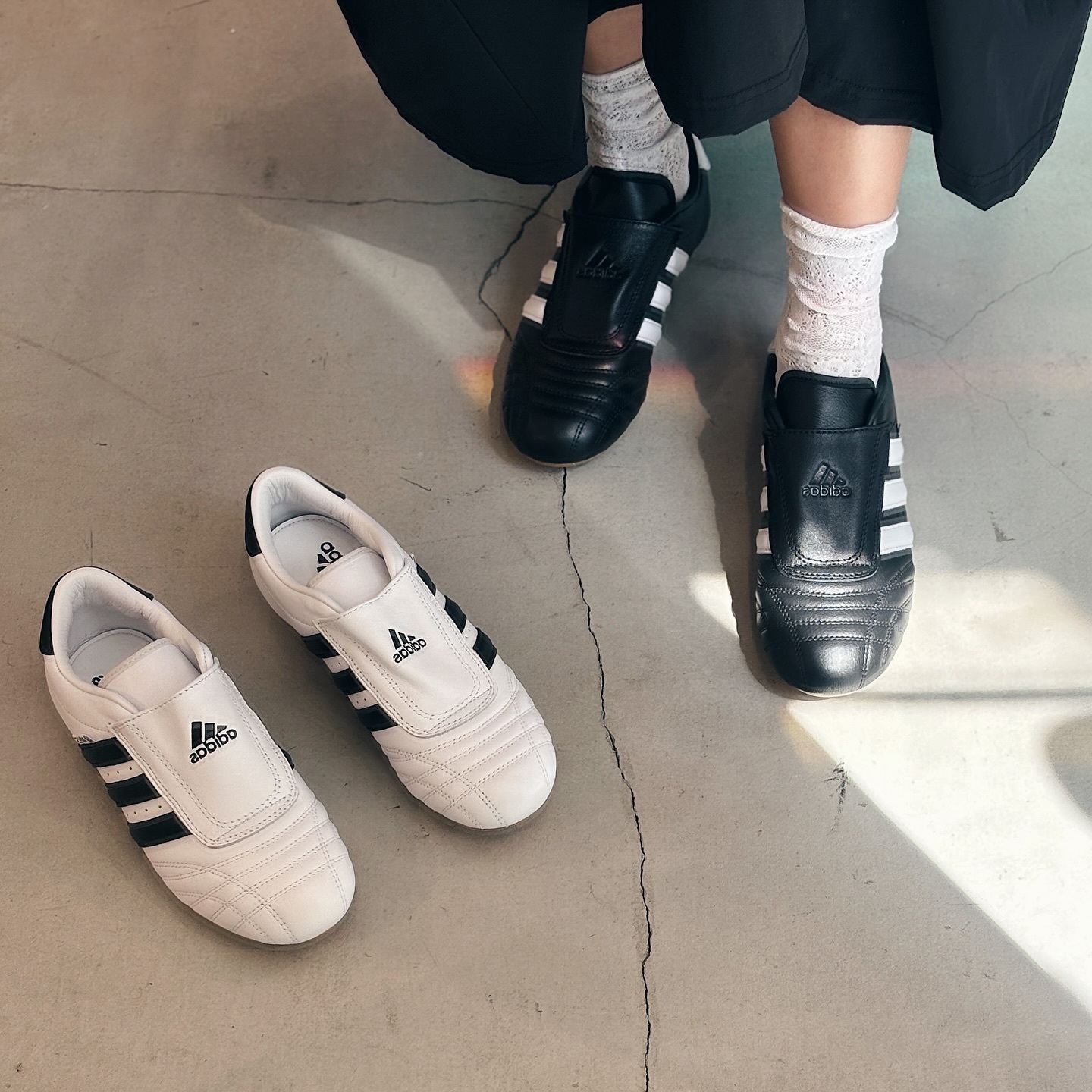 Adidas Originals Taekwondo 日本新發售 跆拳道鞋 白色 黑色 懶人 JQ4774