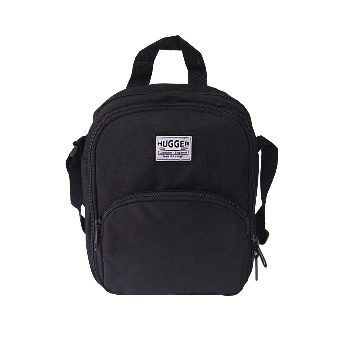 HUGGER 好飽包跨肩包 黑色