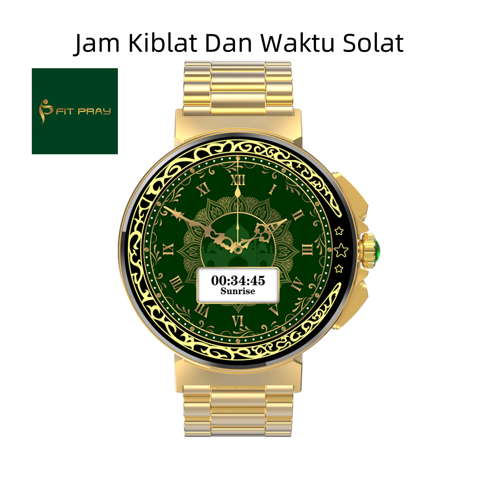 SKMEI S246 Men Kiblat And Solat Qibla Muslim Waterproof