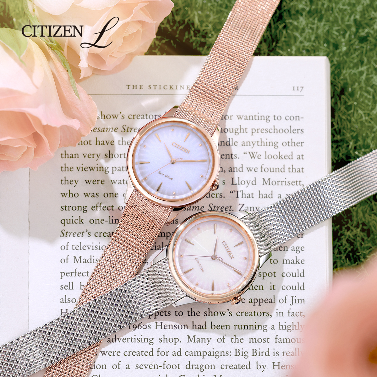 星辰錶CITIZEN L 光動能女錶（EM1153-88A／EM1156-80X／EM1150-86D）