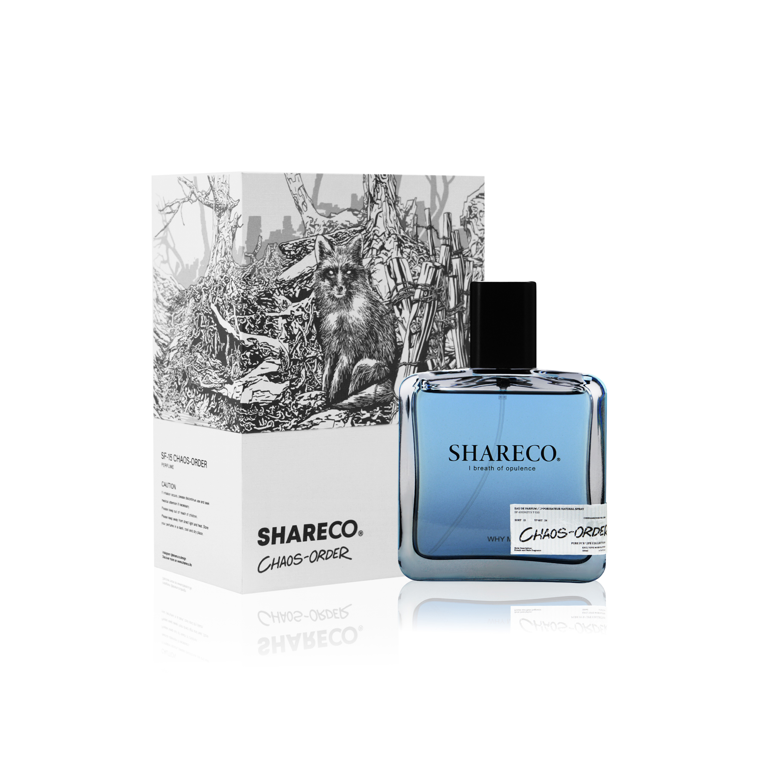 台灣 SHARECO 香水 - 無序 100ml|瘦子 E.SO 指定款 |張梁記-香港門市網店現貨