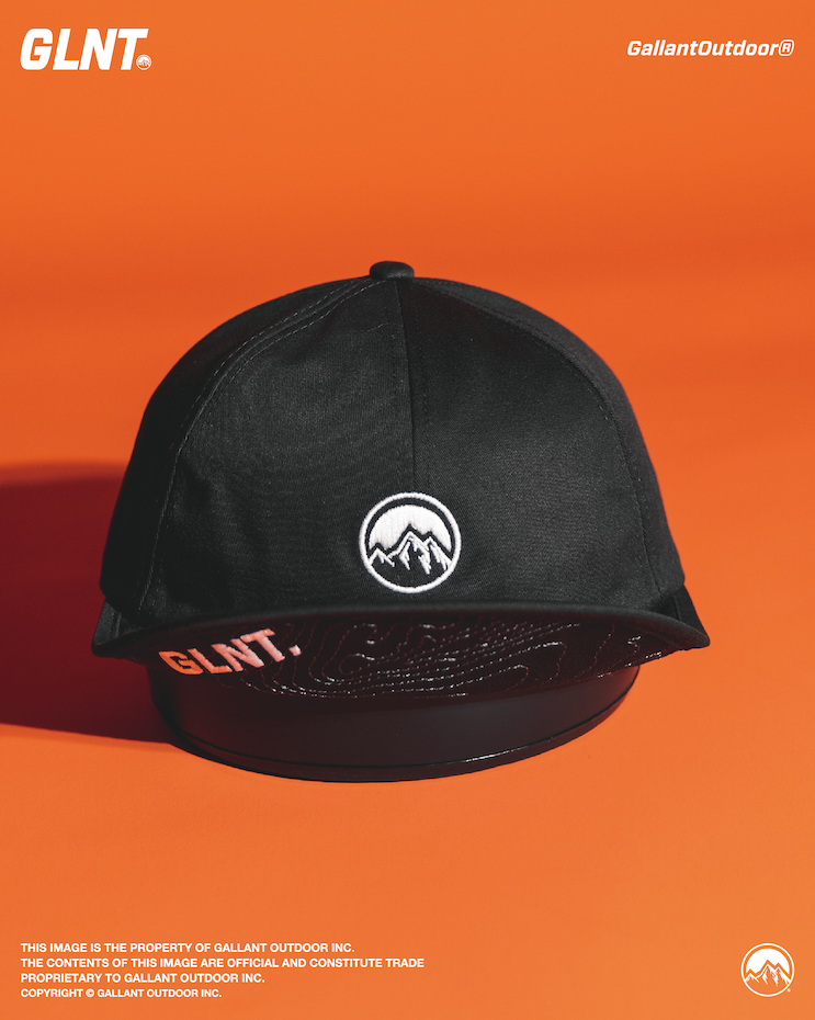 Topographic 6 Panel Cap