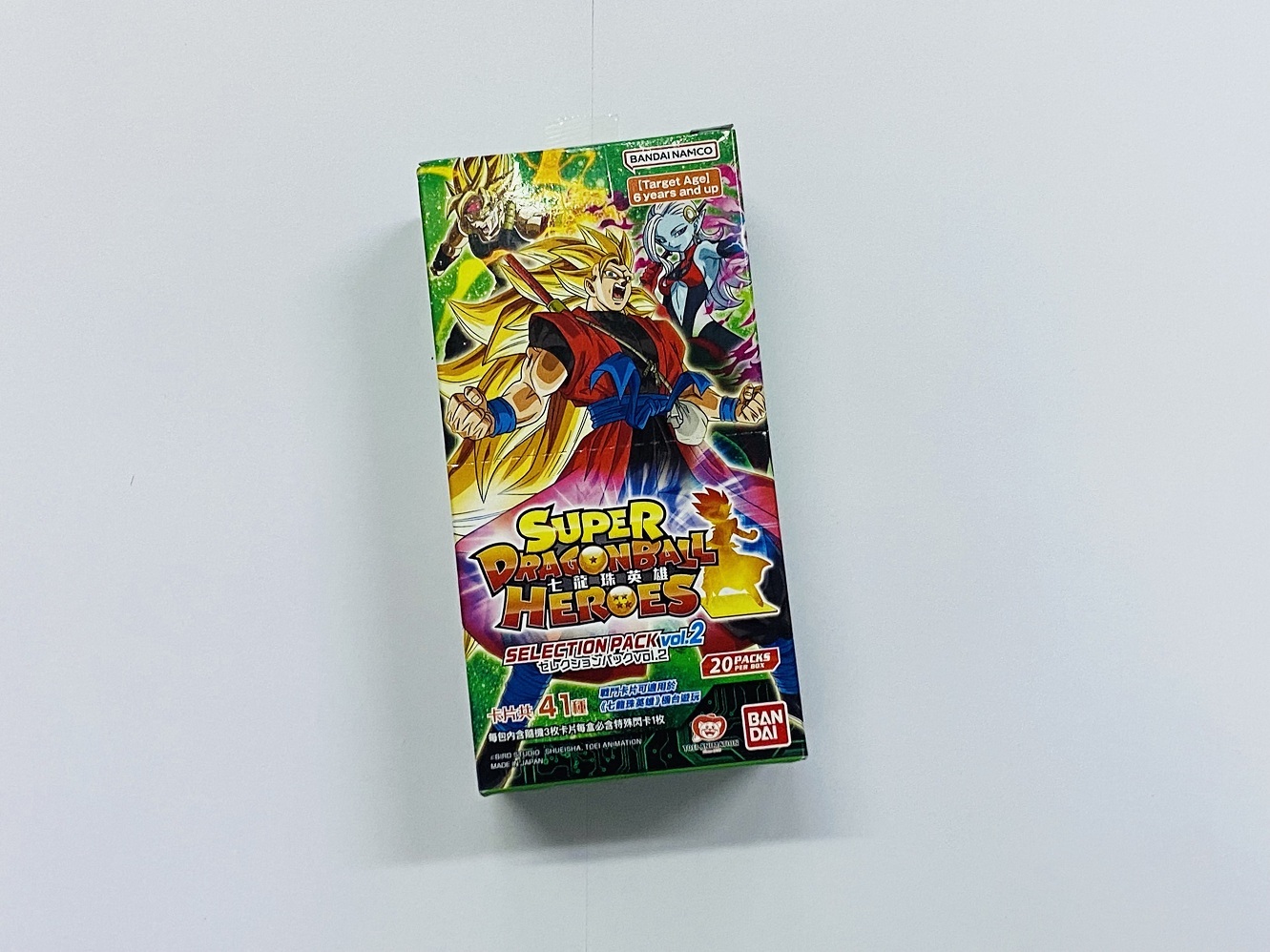 龍珠英雄卡 SDBH Super Dragon Ball Heroes Selection Pack Vol.