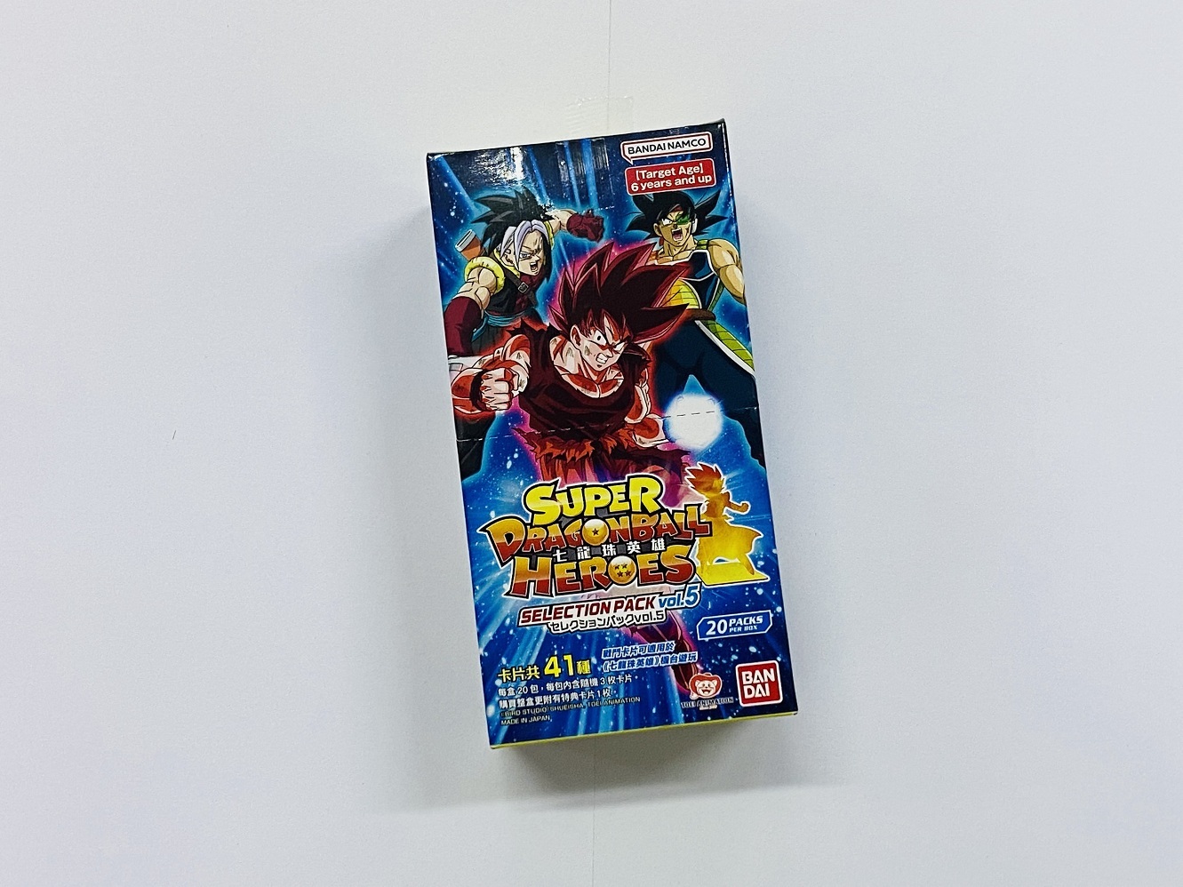 龍珠英雄卡 SDBH Super Dragon Ball Heroes Selection Pack Vol.