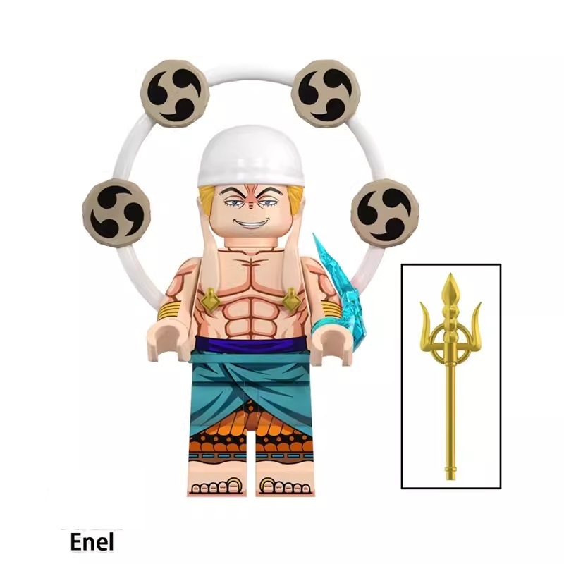 One Piece Enel Minifigures Minifigs fit Lego WM2754