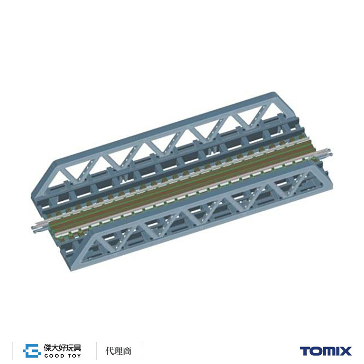 TOMIX 3249 小桁架鐵橋(F) (青)