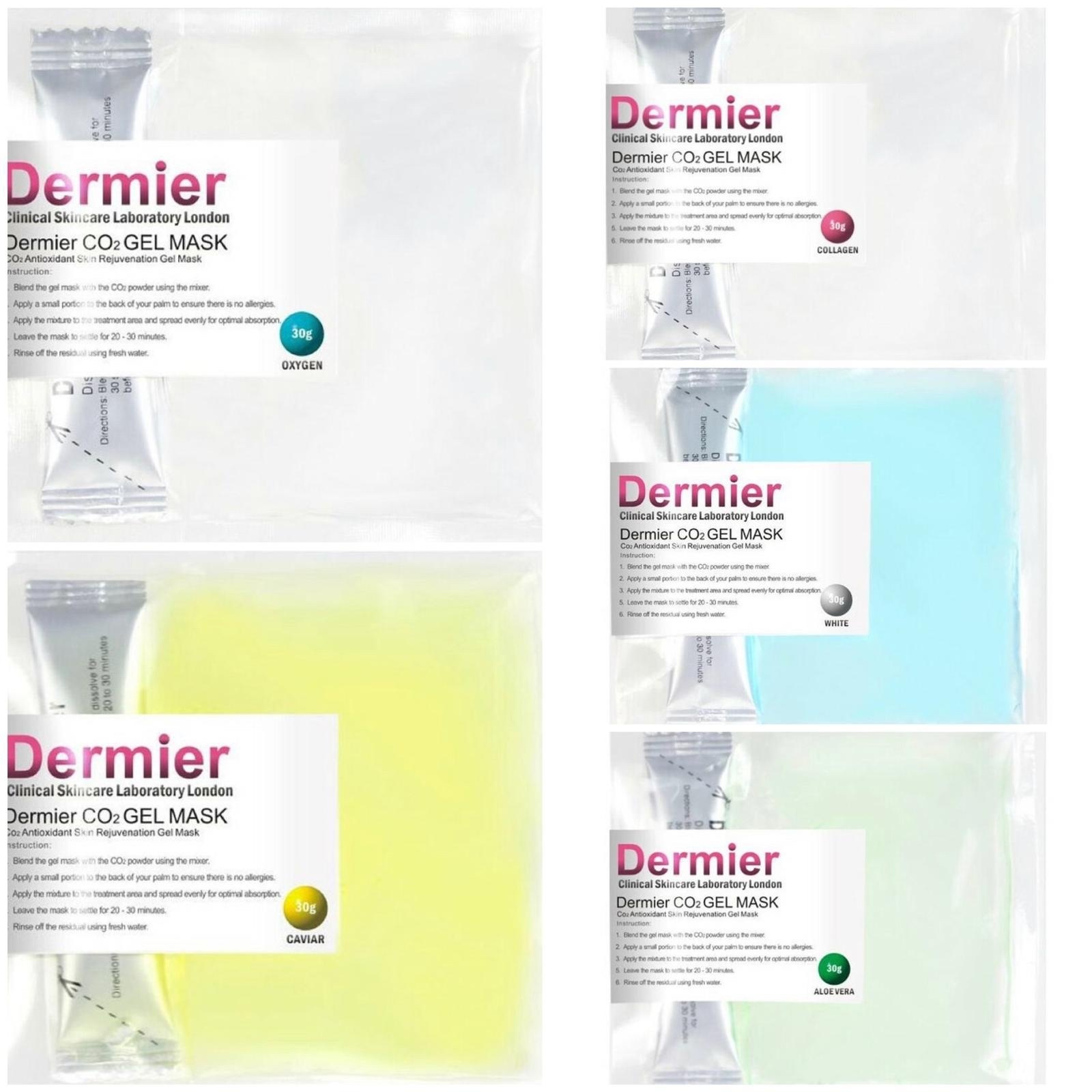 Dermier 注氧凝膠面膜Gel Mask 1盒10包 ｜5款功效（請登入後購買）