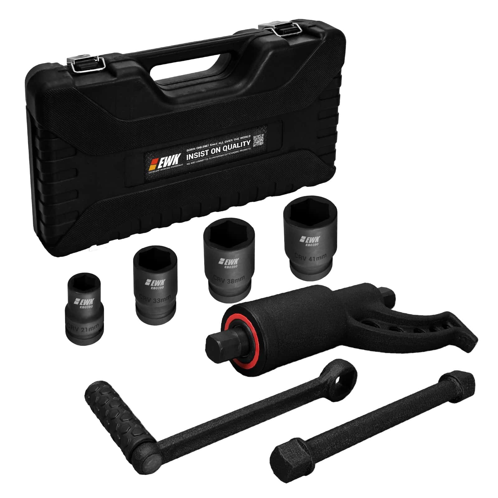 7 Pcs 1-inch Drive Torque Multiplier Wrench | EWK