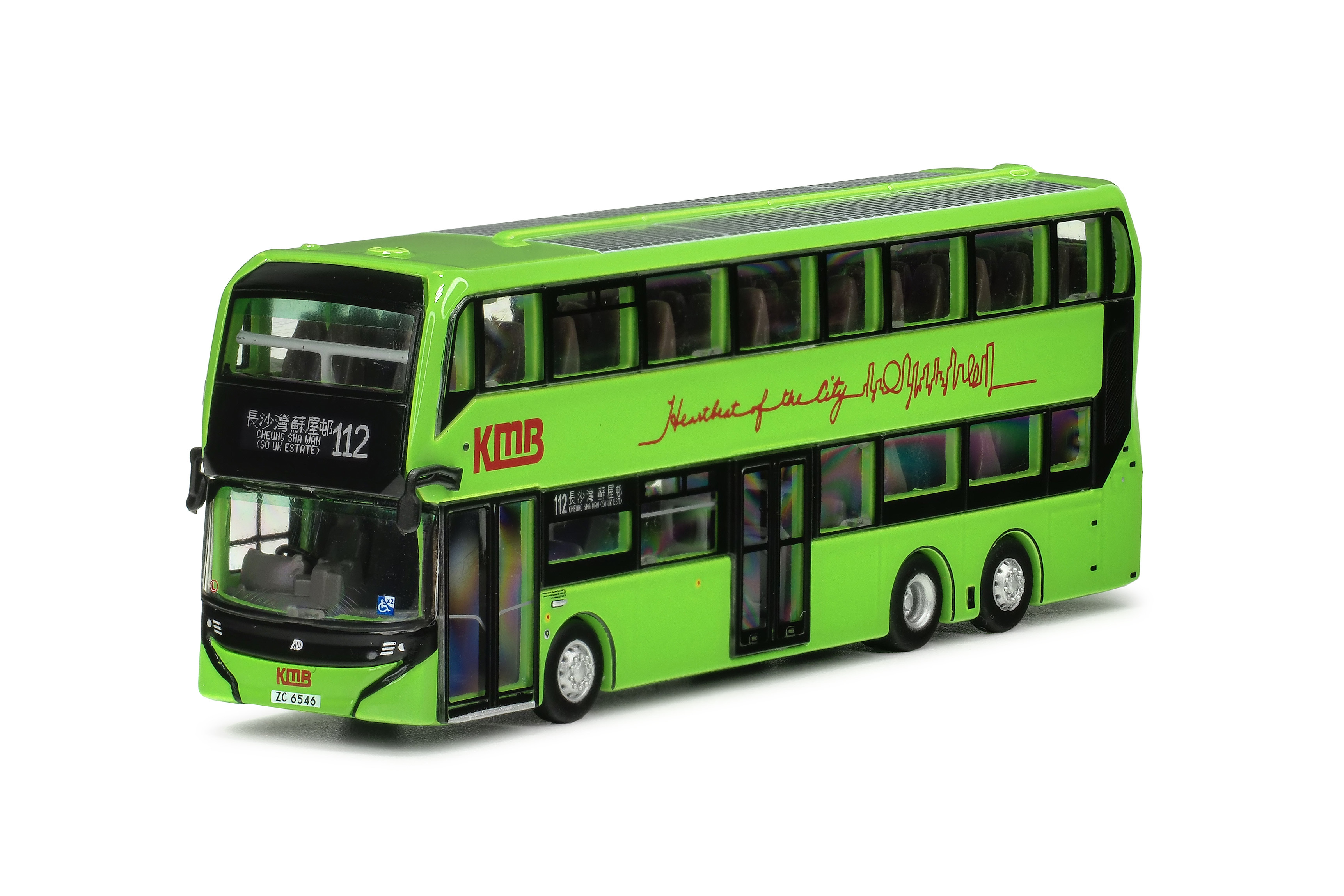 1:120 九巴丹尼士E500EV電動巴士12米 (112)