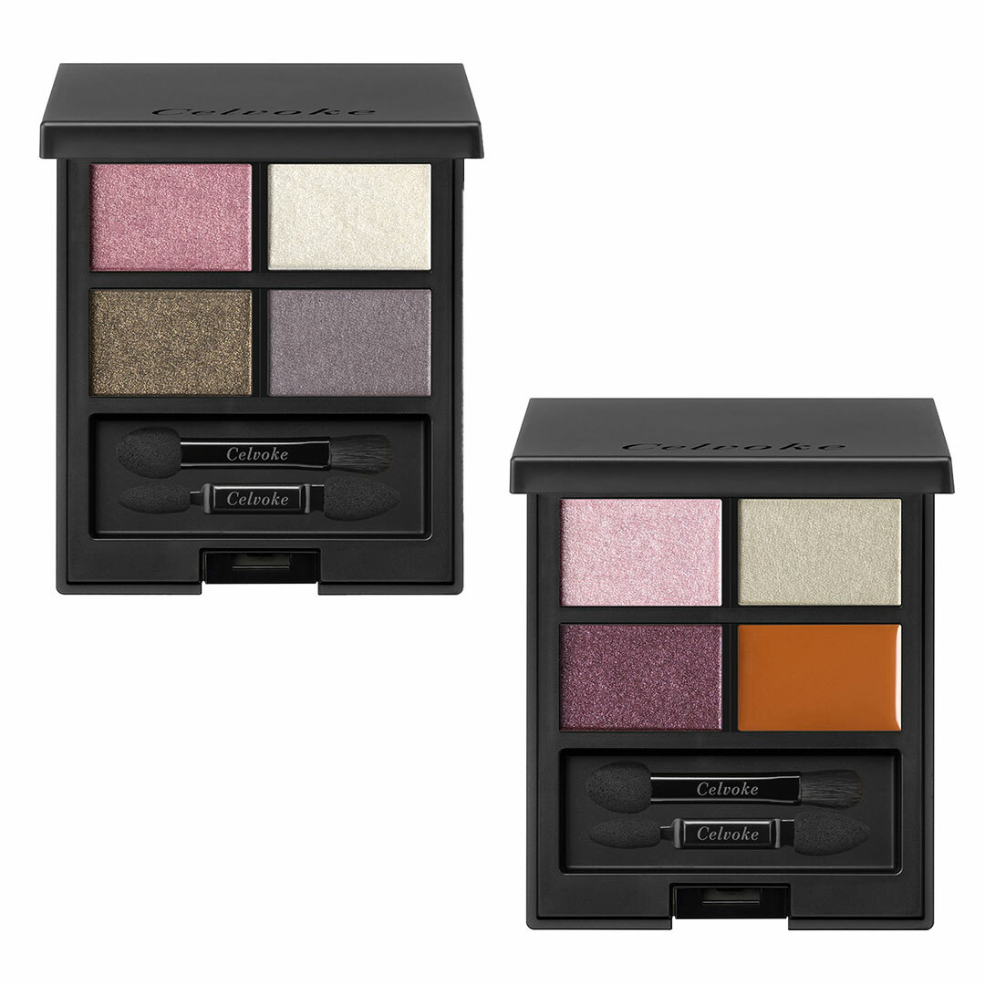 【Celvoke】四色眼影盤(2024 A/W Makeup Collection)