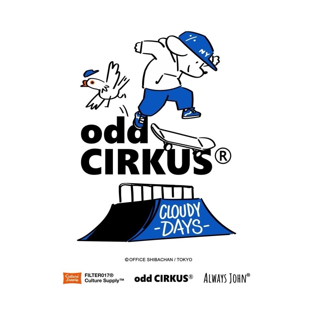 🛹odd CIRKUS × ALWAYS JOHN🧢