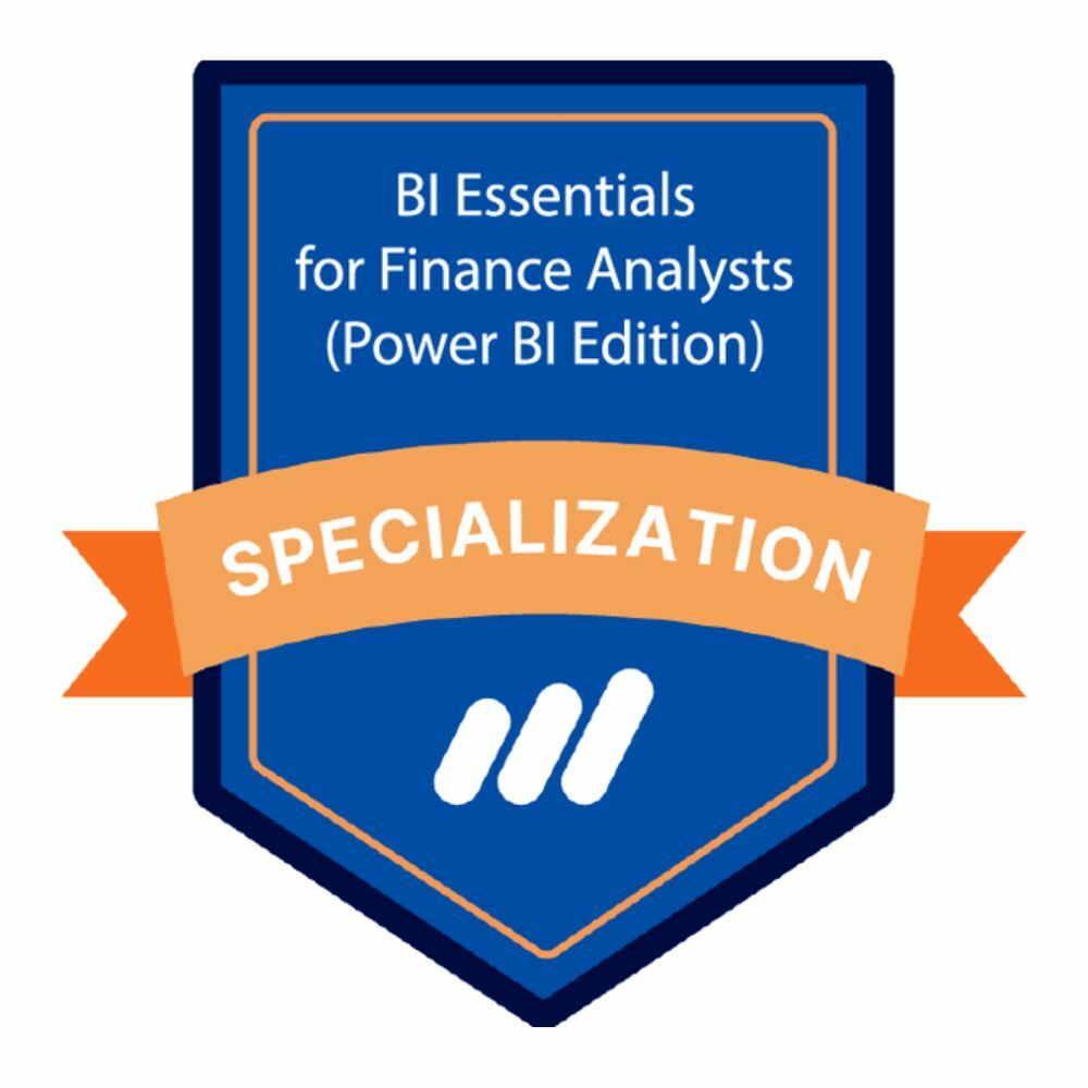 BI Essentials for Finance Analysts (Power BI Edition) S