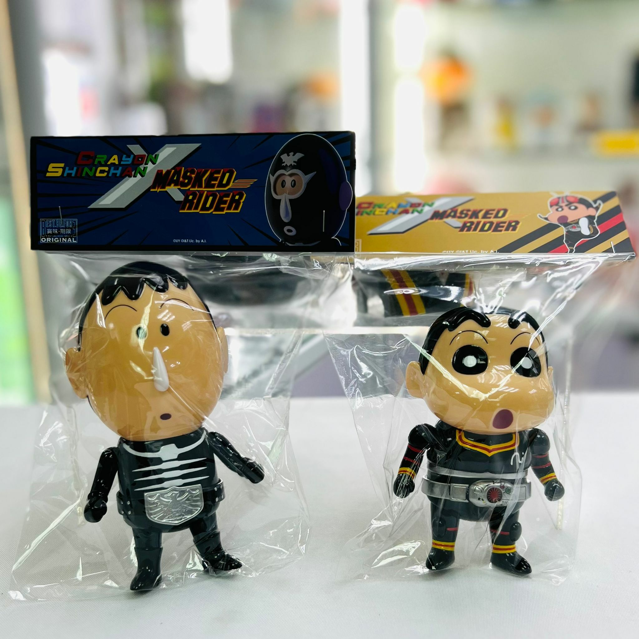 Crayon Shinchan x Kamen Rider BLACK / Bochan x Shocker