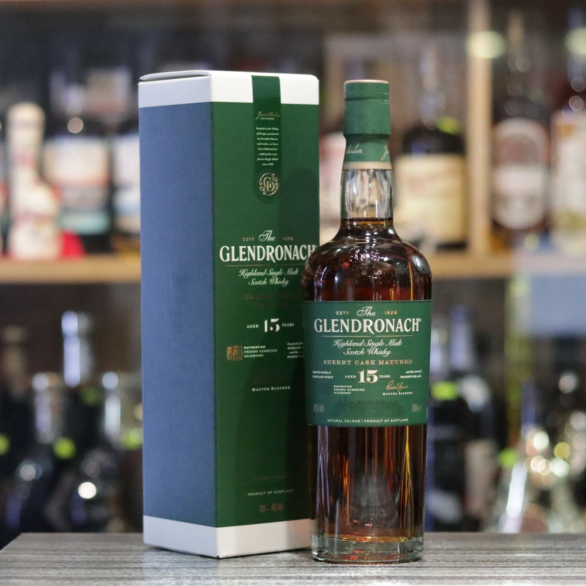 Glendronach 15 Year Old Sherry Cask - 70cl/46%