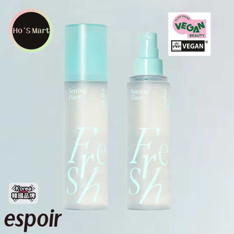 espoir 純素輕盈持久控油定妝噴霧 100ml