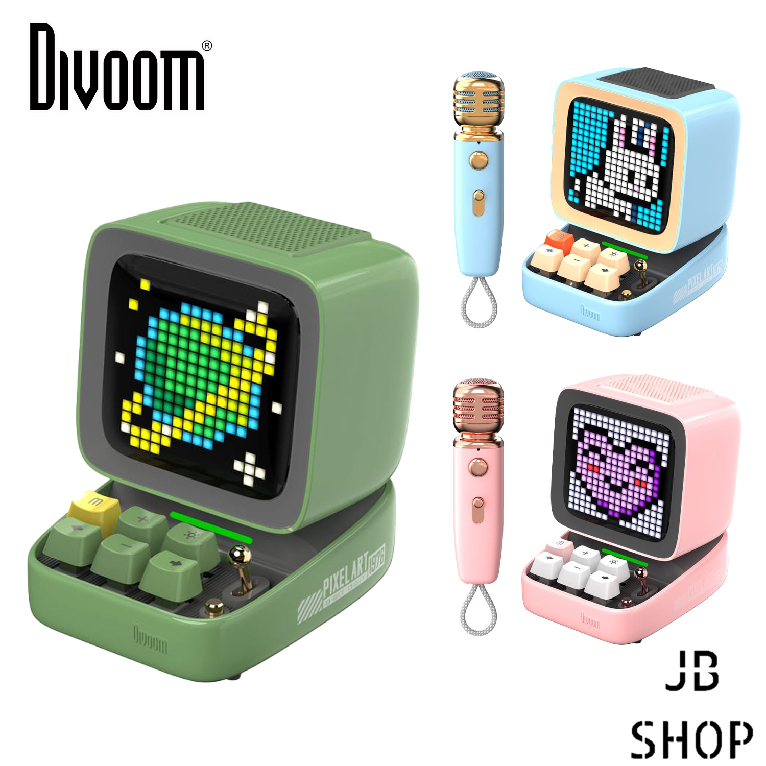 DIVOOM Ditoo Mic 像素麥克風藍牙喇叭