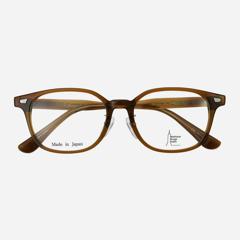 Manhattan Design studio 專為寬臉設計 日本手工全框休閒款眼鏡 MDS-122｜幸子眼鏡
