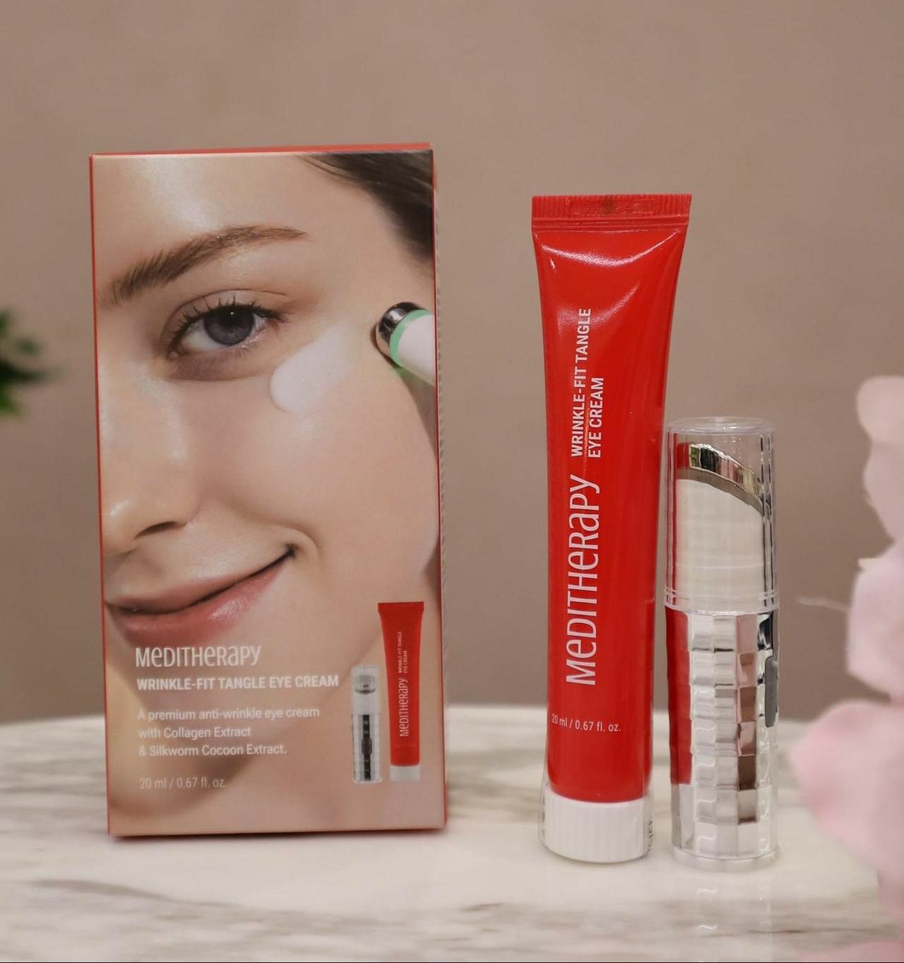 韓國🇰🇷Meditherapy Wrinkle Fit Tangle Eye Cream 緊緻修復彈力眼霜