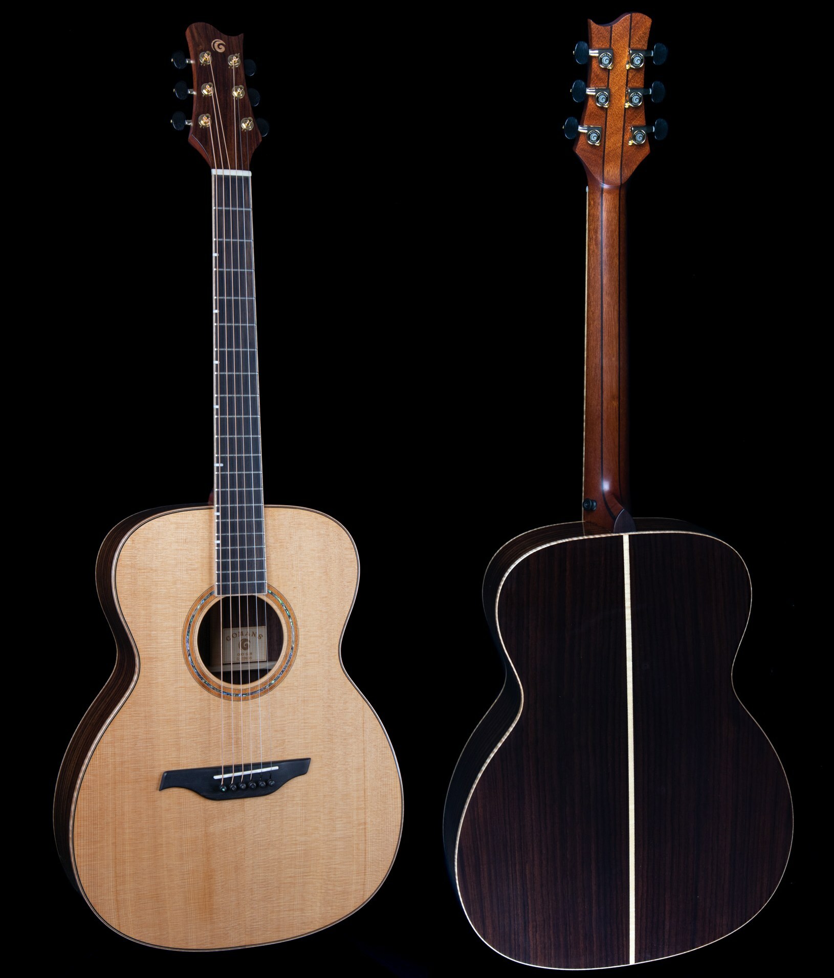 GOMANS 000-S18 雲杉/玫瑰木 全單板手工木吉他
