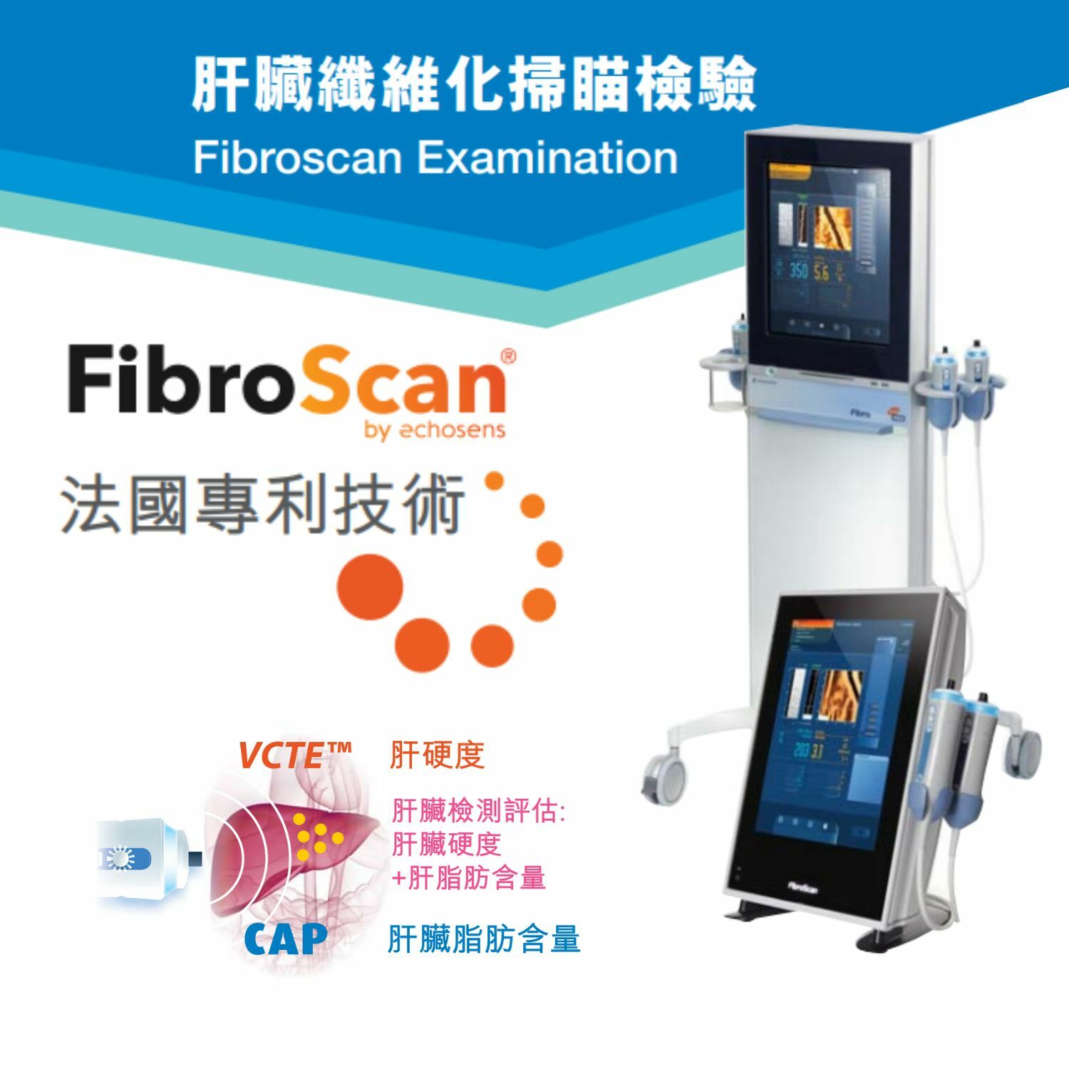 FibroScan®非侵入性脂肪肝檢查
