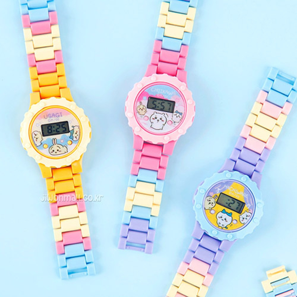CHIIKAWA Magic Watch 吉伊卡哇 積木電子手錶 (3款)