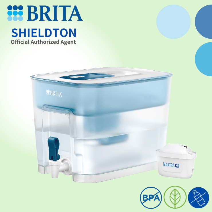 Flow 8.2L water filter 濾水箱 (藍色)