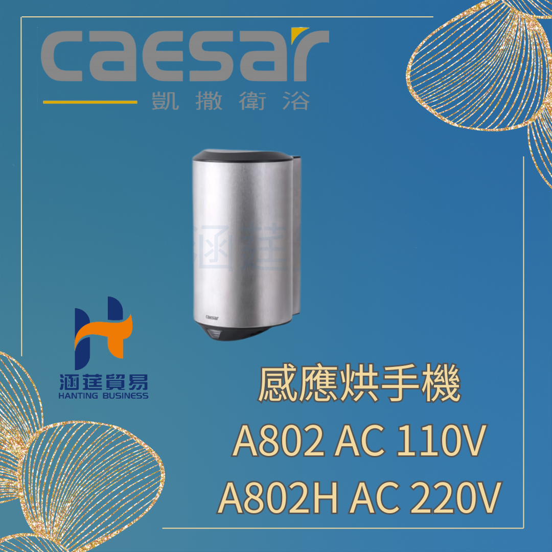 CAESAR 凱撒衛浴 感應烘手機A802、A802H