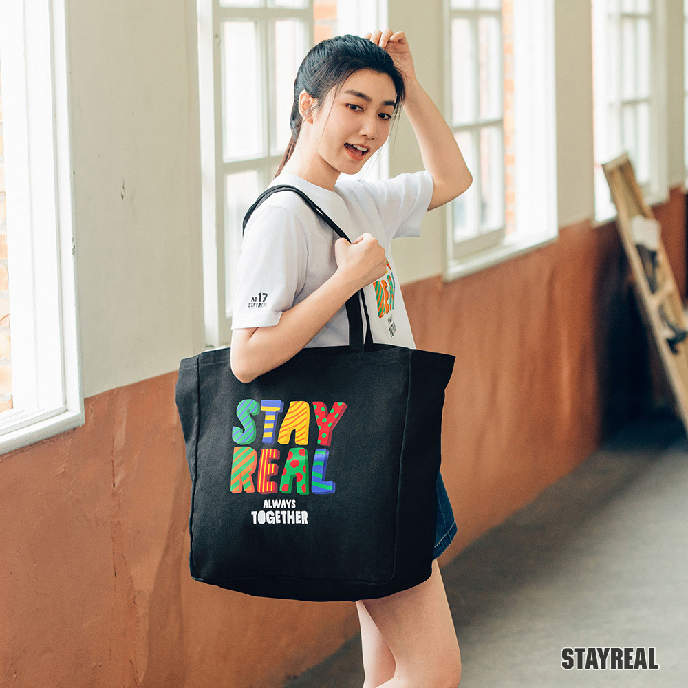 STAYREAL 當我們同在17週年帆布包