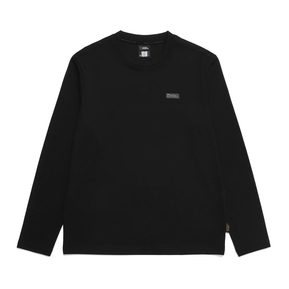 Unisex CAPH Small LOGO Round Neck Long Sleeve Tee