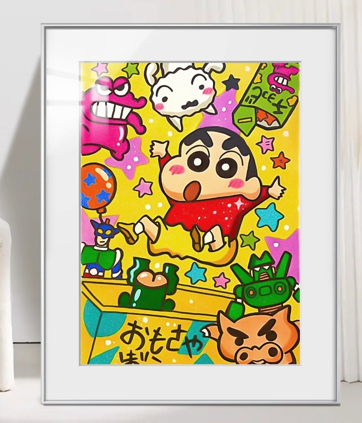 【框畫工作室現貨】阿喵畫社 小新世界裝飾畫｜蠟筆小新
